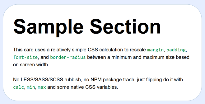 Responsive” Font Size Using Vanilla Css By Jason Knight Level Up