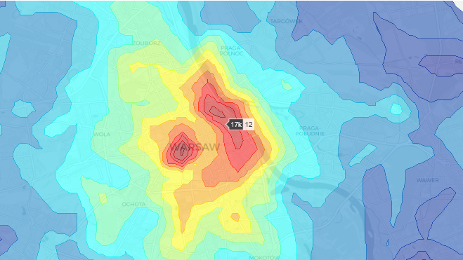 Visualizing spatial data with geojson heatmaps | by Jan Majewski | TDS Archive | Medium