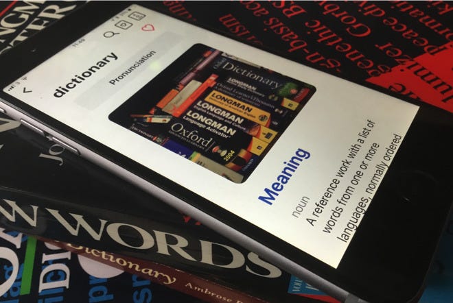 What is the contribution of online dictionaries in learning? | by ...