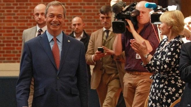 The Nigel Farage story. MONDAY, JULY 4, 2016 | by Biodun Iginla | Medium
