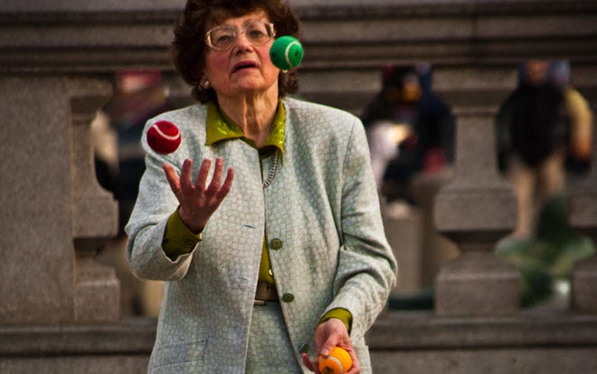 I’ve always been a juggler. Life asked me for simplicity. I decided ...