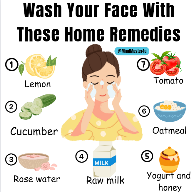 Wash your face with these home remedies and get glowing skin! | by ...