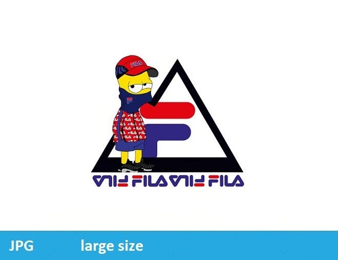 Bart Simpson Fila jpeg image Cartoon Digital File - Jniemerka - Medium