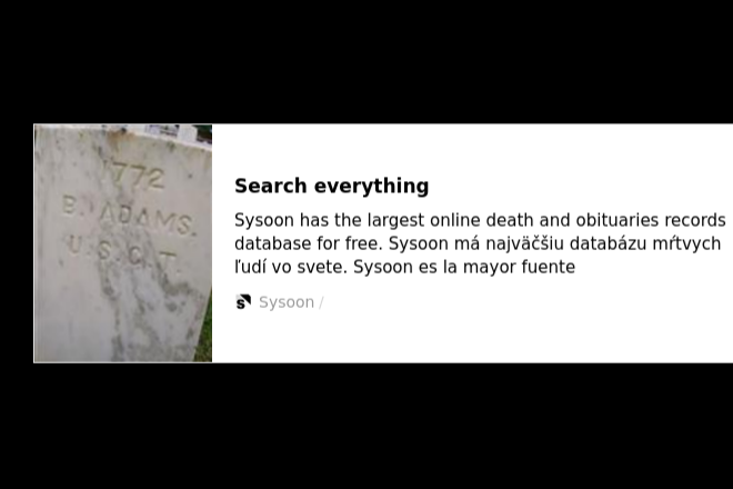 The first social network dedicated to the death, dying and funerals ...