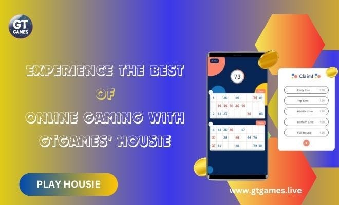 Experience the Best of Online Gaming with GTGAMES’ Housie | by GT GAMES ...