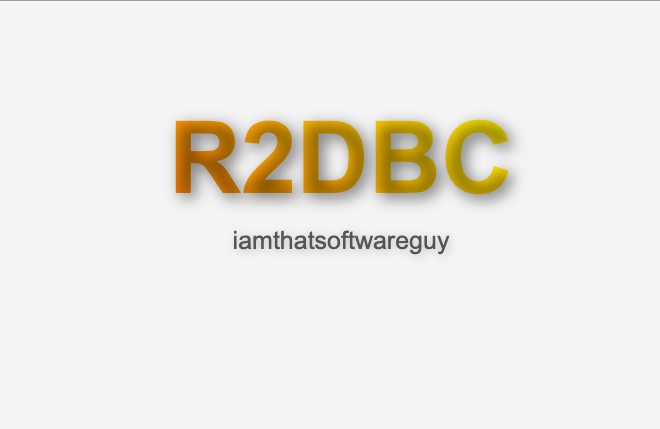 R2DBC vs JDBC: The Future of High-Performance Database Connectivity | by iamthatsoftwareguy | Medium