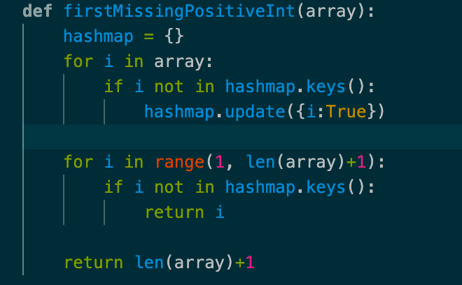 DailyCodingProblem: Day#4. Given an array of integers, find the… | by Nemo Outis | Medium