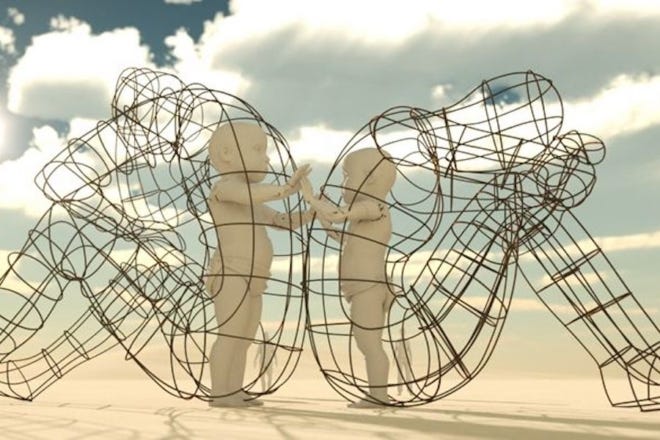 One of the Most Powerful Art Pieces at the Burning Man Festival Is A ...