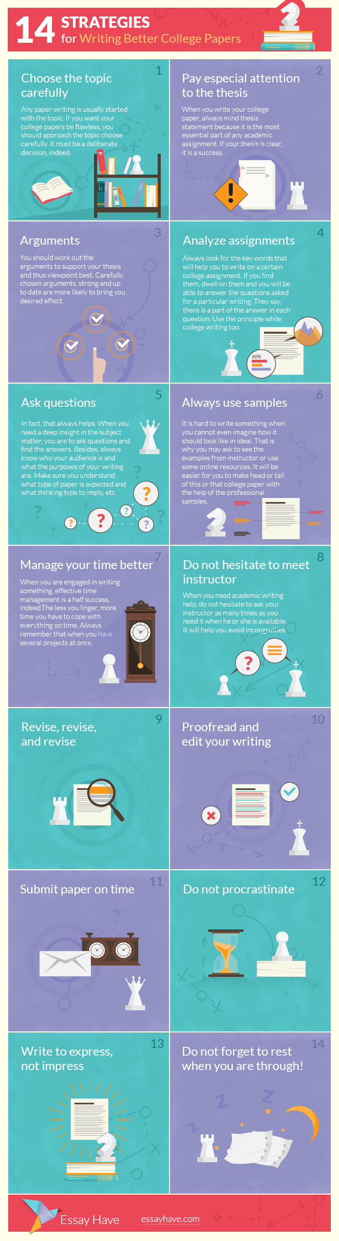 14 Strategies for Writing Better College Papers People from college are ...