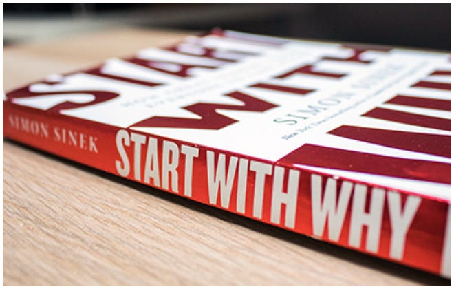 “Starting with why”? by Simon S.. The book “Start with Why” questions ...
