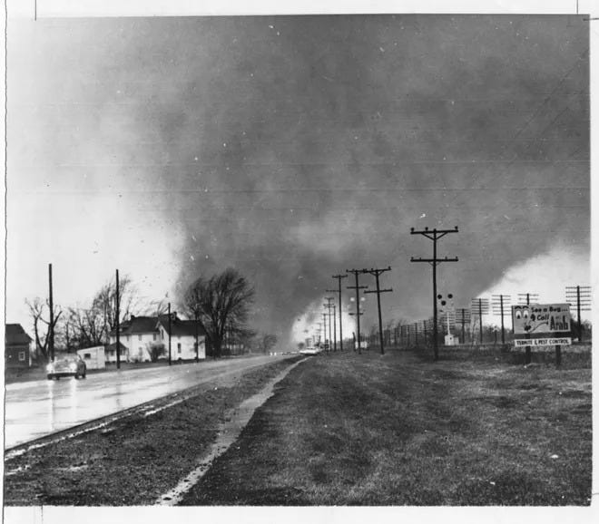 Remembering the 1965 Palm Sunday Tornadoes | by Dillon J. Richardson ...