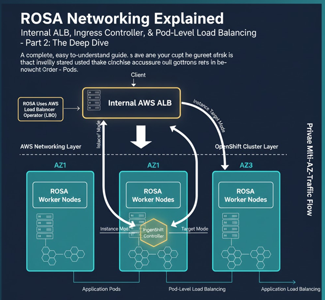 ROSA Networking Explained: Internal ALB, Ingress Controller, and Pod ...