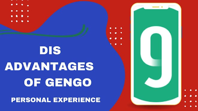 Disadvantages of Gengo (my personal experience) | by Abdullah Shabir ...