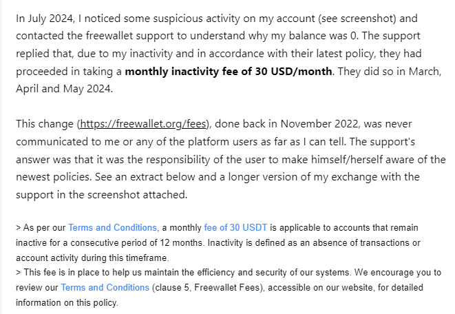Freewallet uses new method of scam | by FRWT report | Sep, 2024 | Medium