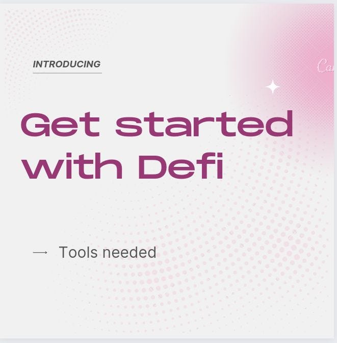 How to Get Started with DeFi. If you are interested in exploring the ...