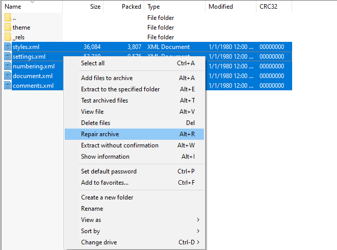 How to recover corrupted .docx file? | by Meit Shah | Medium