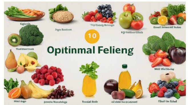 Top 10 Healthy Foods to Eat for Optimal Well-being | by Afzalmubeen ...