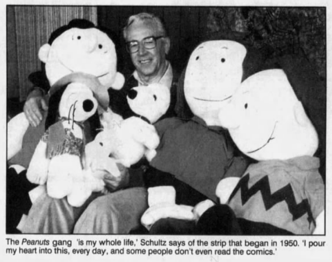 Charles Schultz/Schulz, or how the Mandela Effect stole a “t”. | by ...