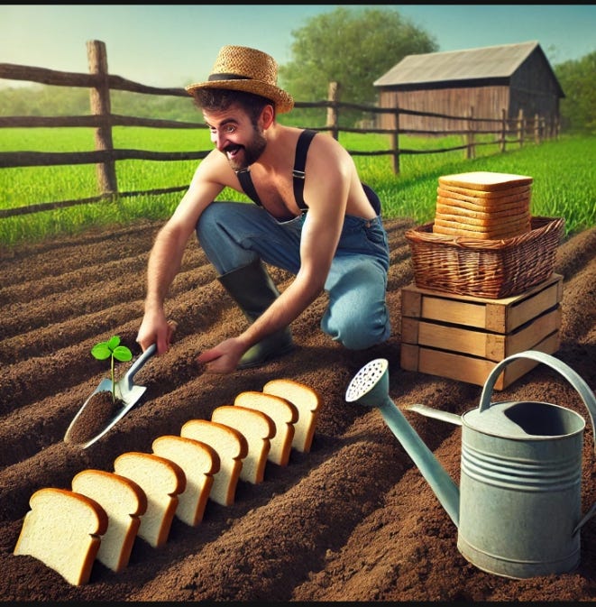 THE MAN WHO PLANTED BREAD. There is a stereotypical story about a… | by ...