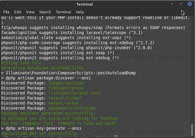 Memulai Project Laravel. بِسْمِ اللّهِ الرَّحْمَنِ الرَّحِيْ | by Gilar ...