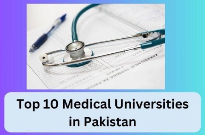 Top leading medical universities in Pakistan offering MBBS programs ...