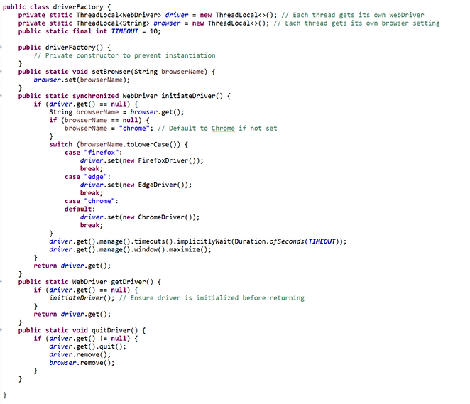 One Driver to Rule Them All: Understanding the Thread-Local Singleton ...