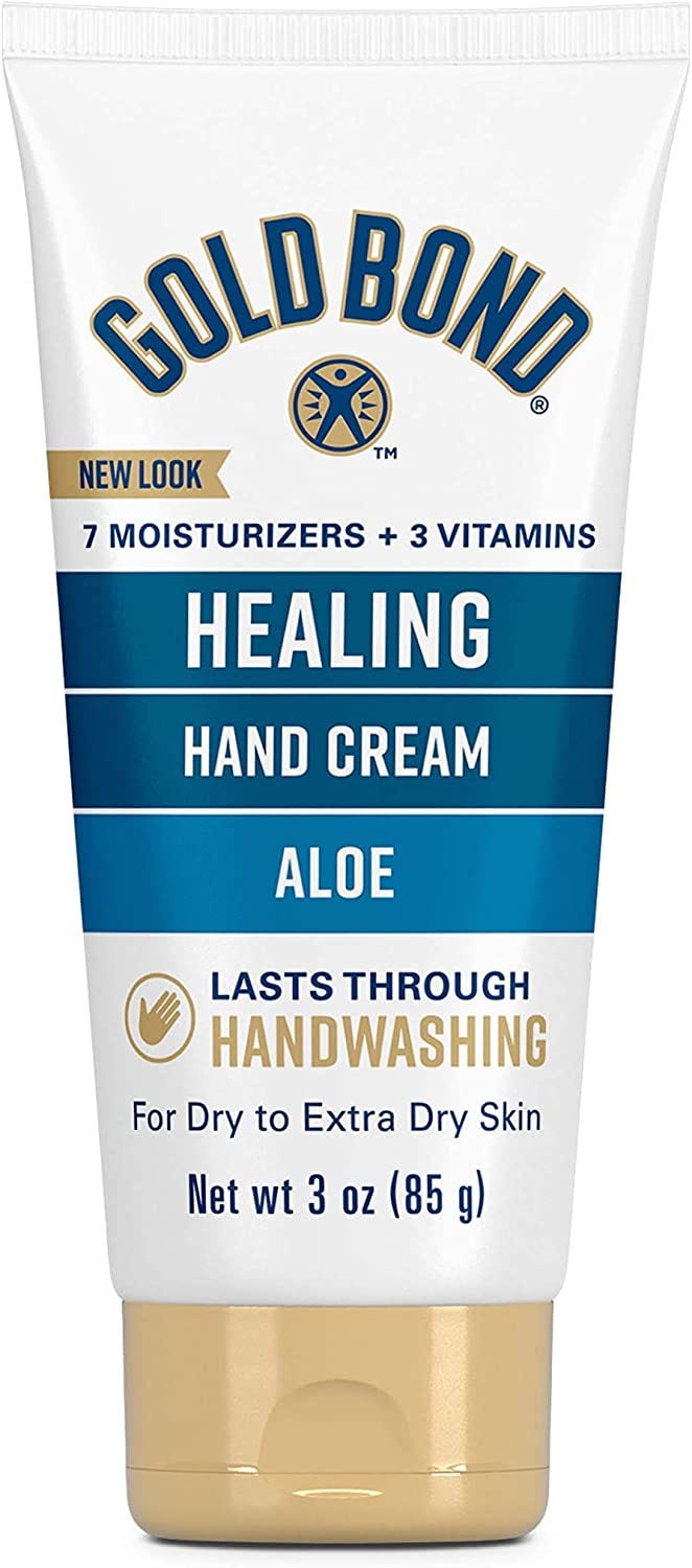 Gold Bond Healing Hand Cream, 3 oz., With Aloe, Moisture That Lasts ...