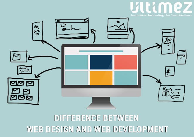 Differences between web design and web development | by Ultimez ...