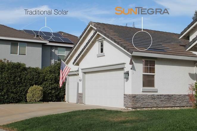 The solar roof exists: SunTegra offers solar shingles and tiles ...