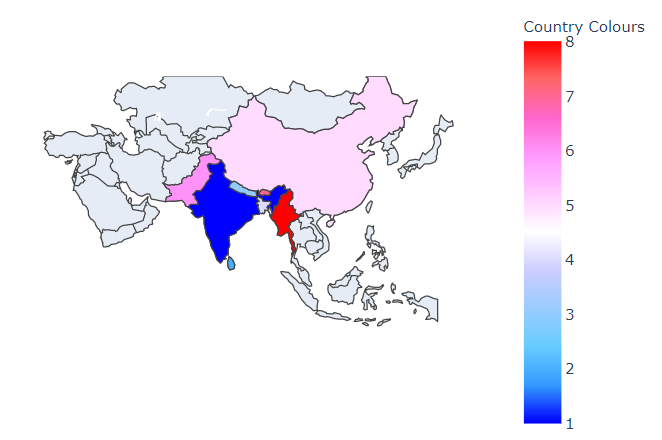 Using Python for geographical plotting | by Jayashree domala | Level Up Coding