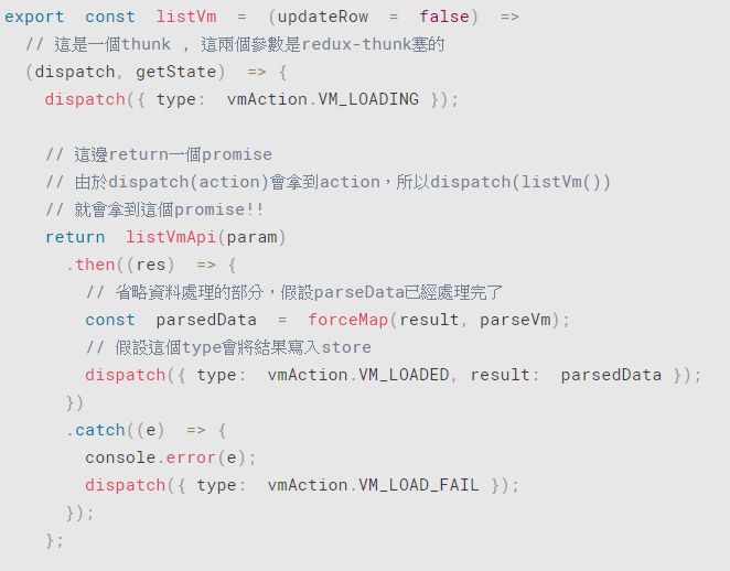 透過 redux-thunk 處理非同步action. 首先必須知道幾個重點 | by Wilson | Medium
