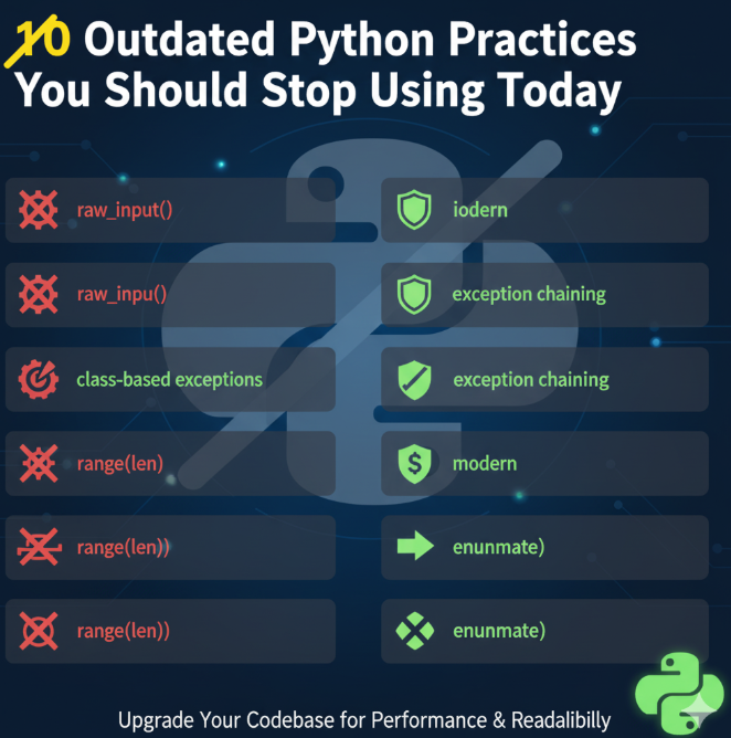 10 Outdated Python Practices You Should Stop Using Today | by Farah ...