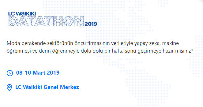 LC Waikiki Datathon 2019. Bu yazı 13.03.2019 tarihinde… | by Sabri Suyunu | Lumtify | Medium