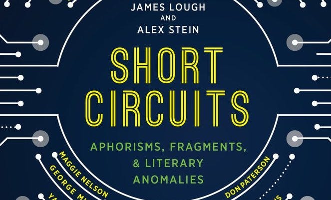 On ‘Short Circuits: Aphorisms, Fragments, & Literary Anomalies’ | by ...
