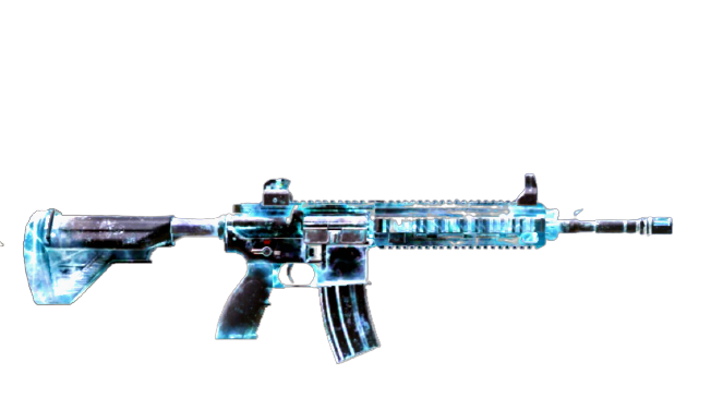 PUBG GLACIER -M416 NEW SKIN GUN 2022 - Arpitdance - Medium