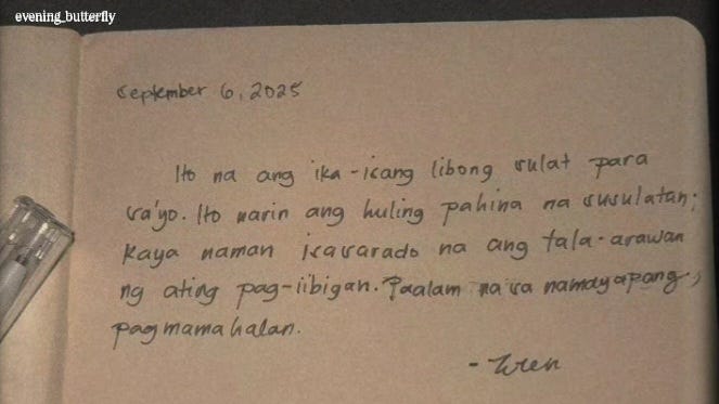 isang libong sulat, pag-ibig na panghabang buhay | by ཐིཋྀ | Medium