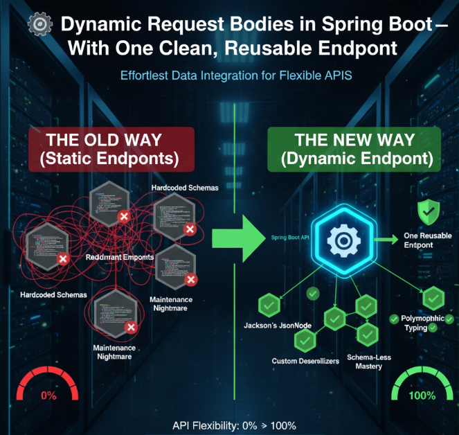 ⚙️ Dynamic Request Bodies in Spring Boot — With One Clean, Reusable ...