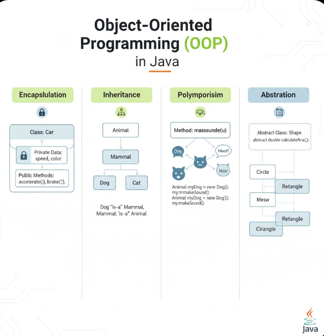 ⭐ Object-Oriented Programming (OOP) in Java | by dolly | JavaScript in Plain English