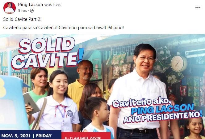 Notes from the Sidelines, №9: Panfilo “Ping” Lacson and a Portrait of ...