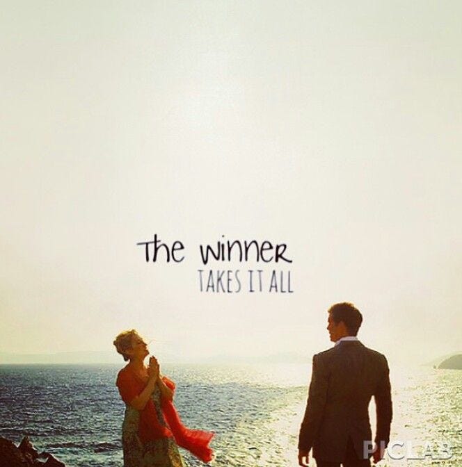 Winner takes it all. Was it really worth the win? | by Juwanna♡ | Medium