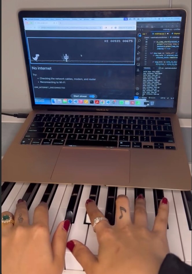 Turning a MIDI Keyboard into a Game Controller with Python | by Aashna ...