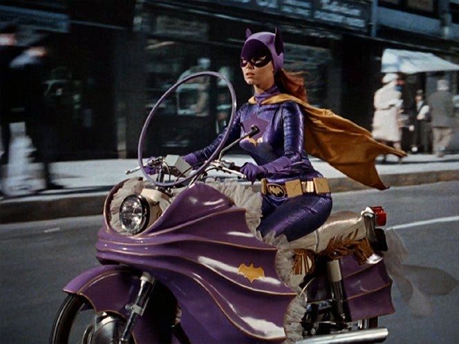 That Hot Librarian. with a Secret Purple Motorcycle | by Eric Griggs ...