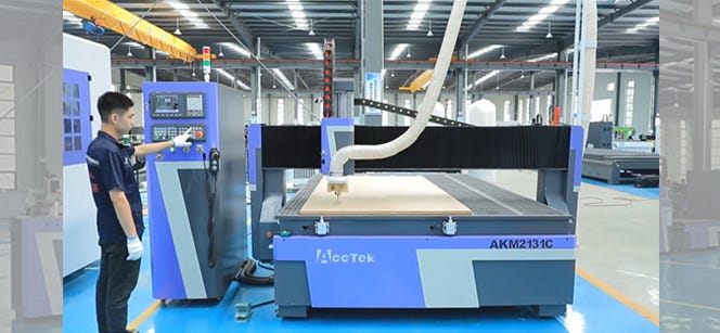 Operation steps of Woodworking CNC Router Machine | by Acctek | Medium