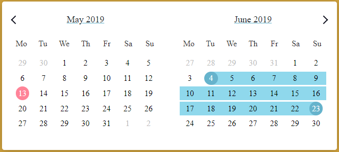 Vue Functional Calendar — Modern calendar in your projects. | by Manuk Minasyan | Vue.js ...