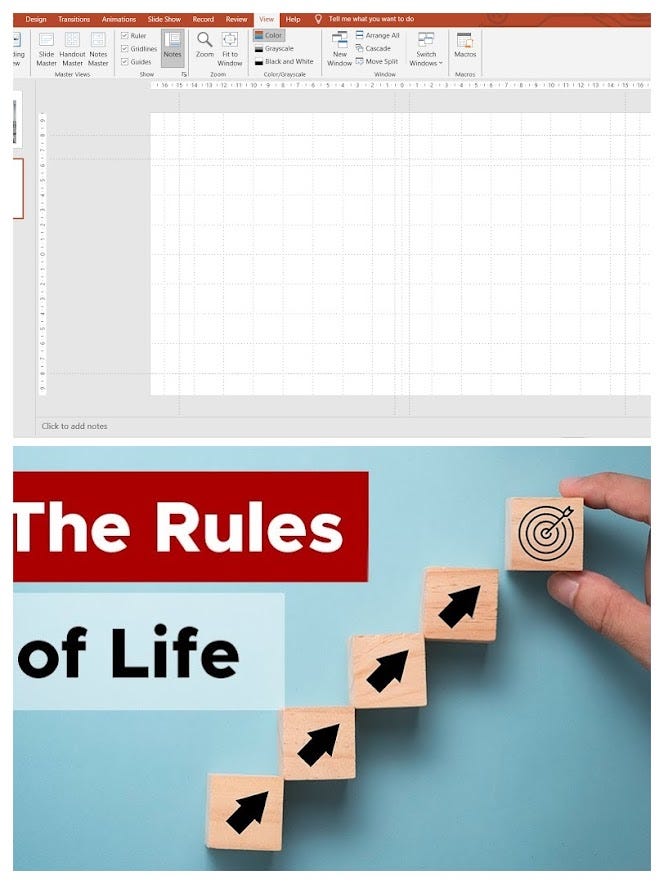 “Living Life by the Rules: Insights from Presentation Design” | by ...