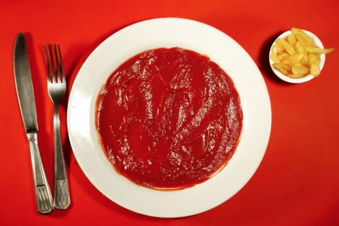 Stop eating ketchup right now!. The ketchup is generally given as free ...