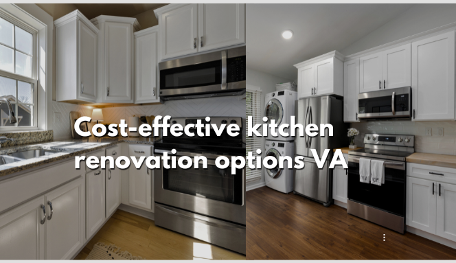 Cost-effective Kitchen Renovation Options VA — Bull Run Kitchen and ...