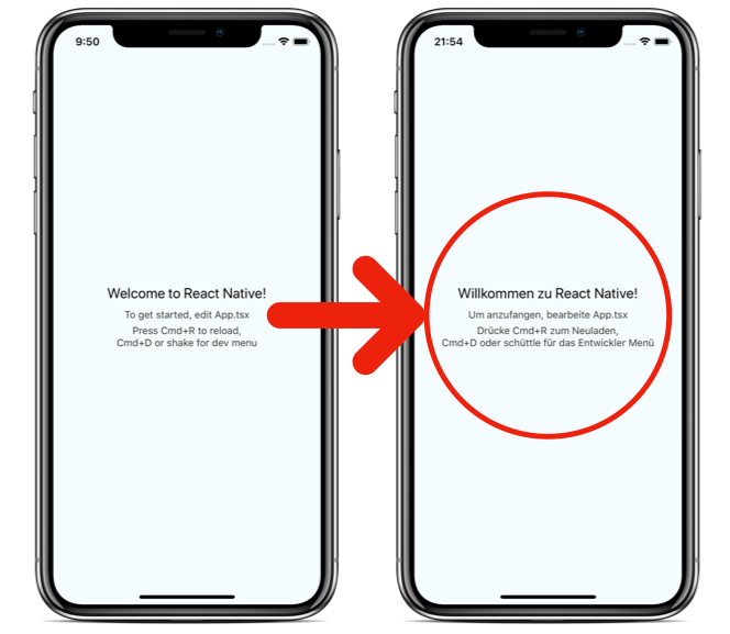 Handling of Multiple Languages and Orientation Using React Native | by ...