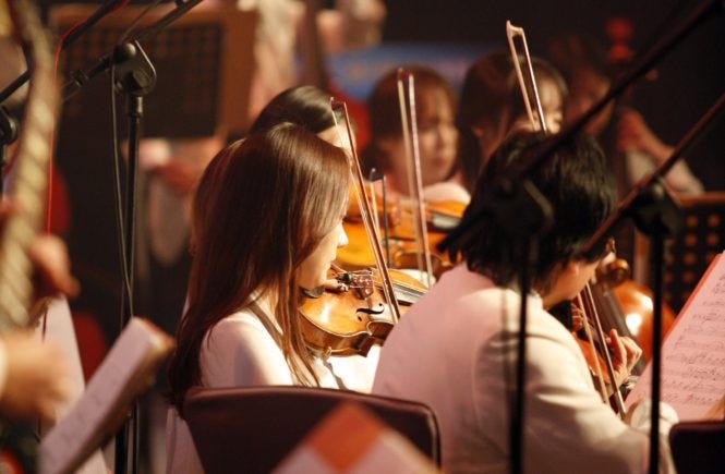 Simplicity at the Cross. Notes pulled across strings, With each… | by ...