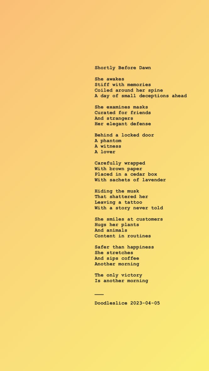 Shortly Before Dawn - Doodleslice - Medium